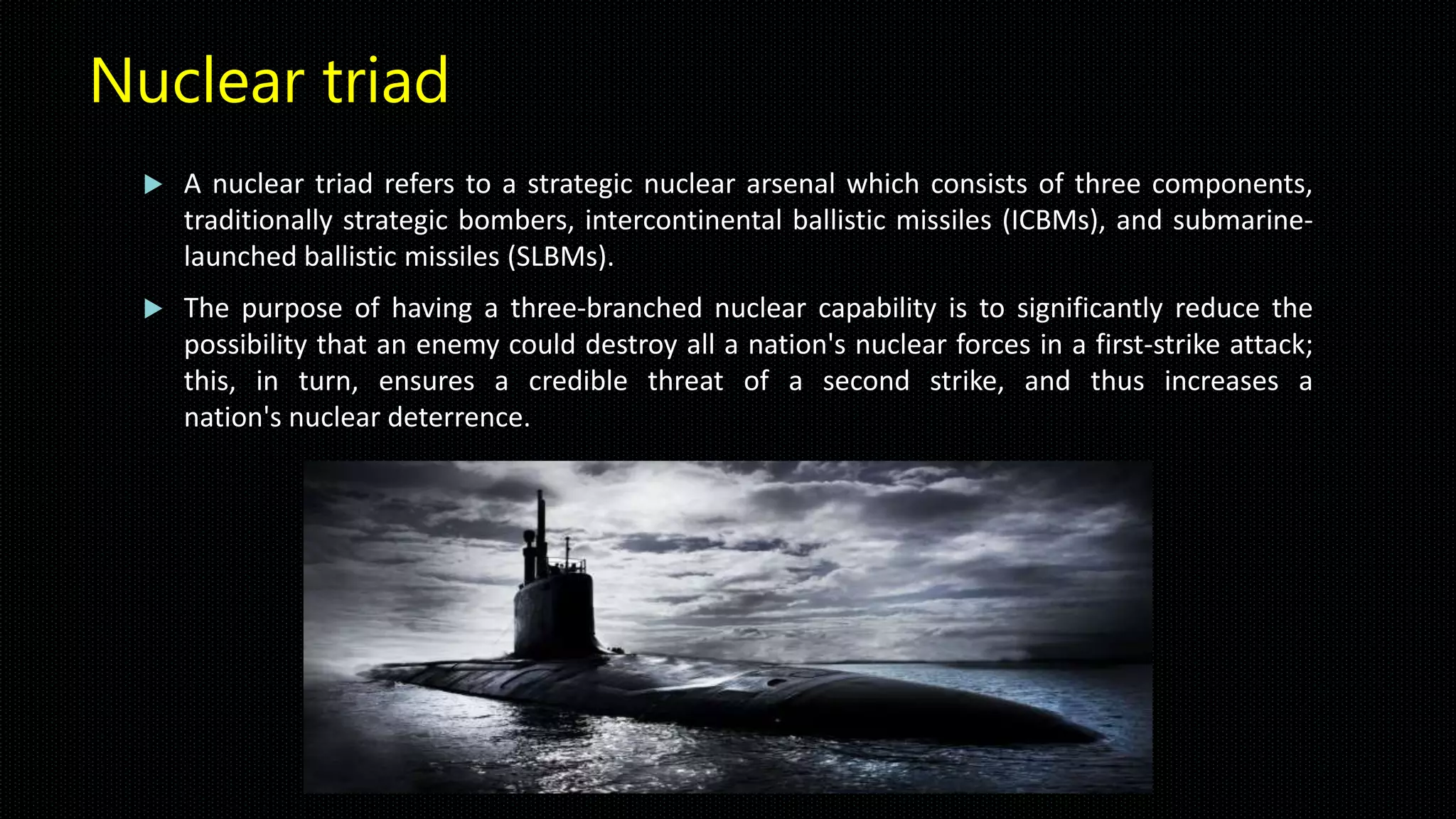 Weapon delivery system | PPTX