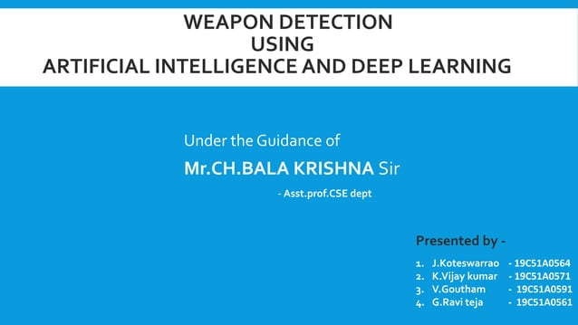 Weapon Detection Using AI and DL.pptx