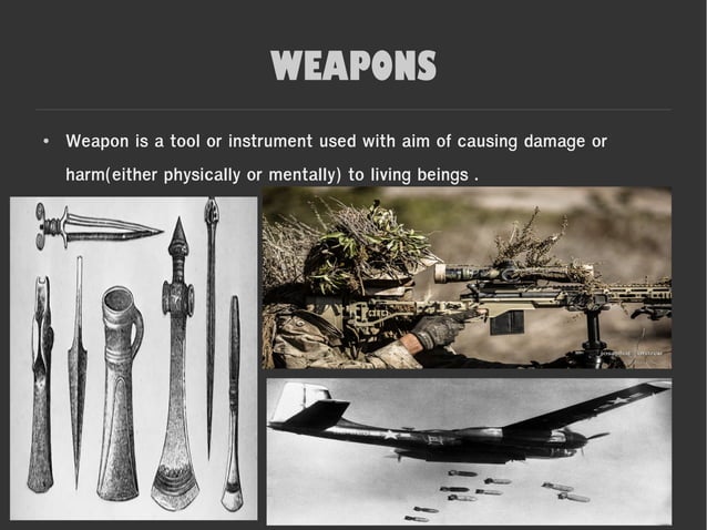 Weapon Development | ODP