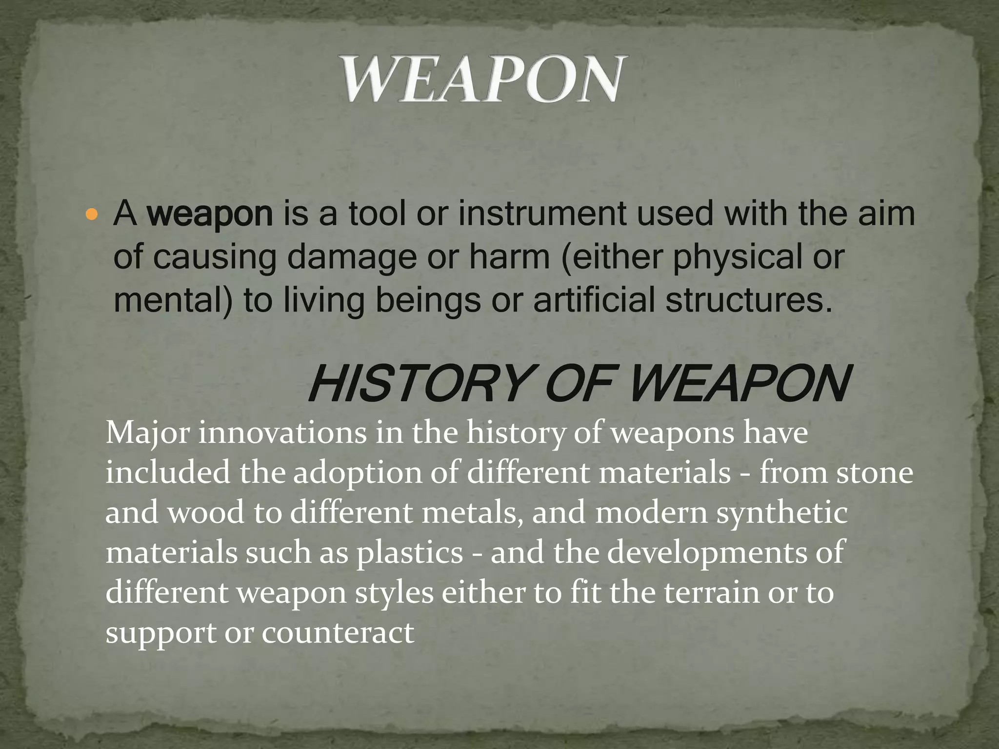weapon development.pptx