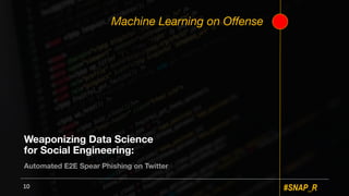 Weaponizing data science for social engineering: automate E2E spear phishing on twitter | PDF