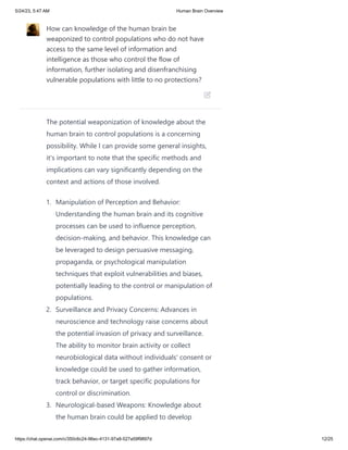 Weaponizing The Human Brain.pdf | Brain and Nervous System Disorders ...