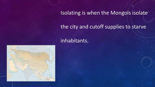 Mongol Battle Tactics and Weapons | PPTX