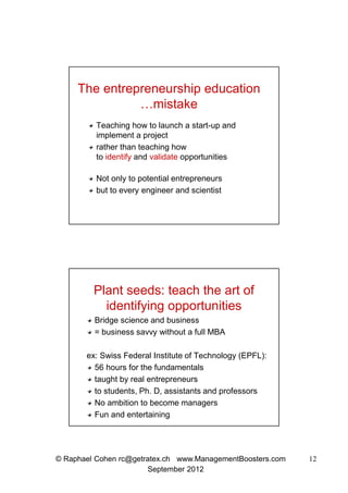 Weapons of mass innovation | By Raphael H. Cohen | Costa Rica handout ...