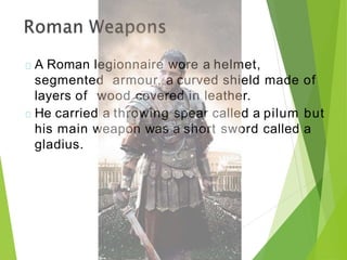 History of Weapons | PPTX