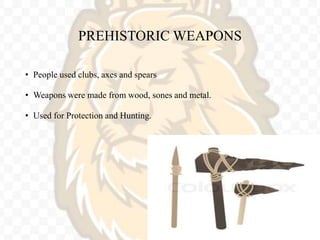 Weapons development | PPTX