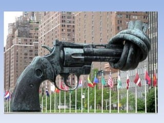 Weapons into art | PPT