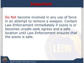 Weapons policy pp | PPT