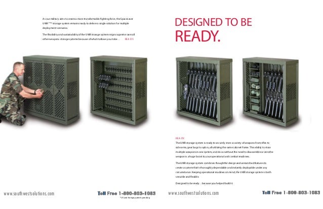 Universal Weapons Rack Storage System - Military