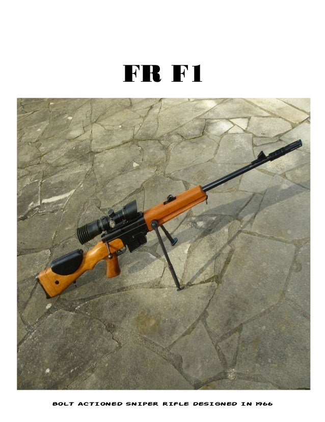 Weapons used by french army