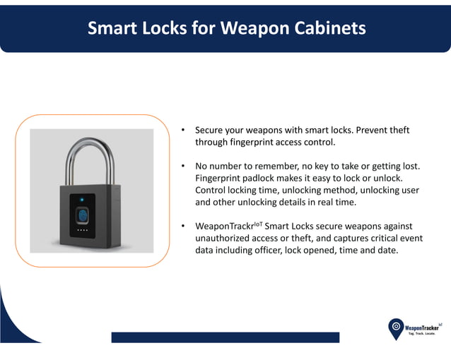 Weapon Tracking Solution With Weapon Tracker IoT | PDF