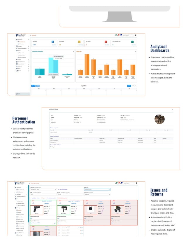 Weapon Tracking Software: Enhancing Security and Efficiency | PDF