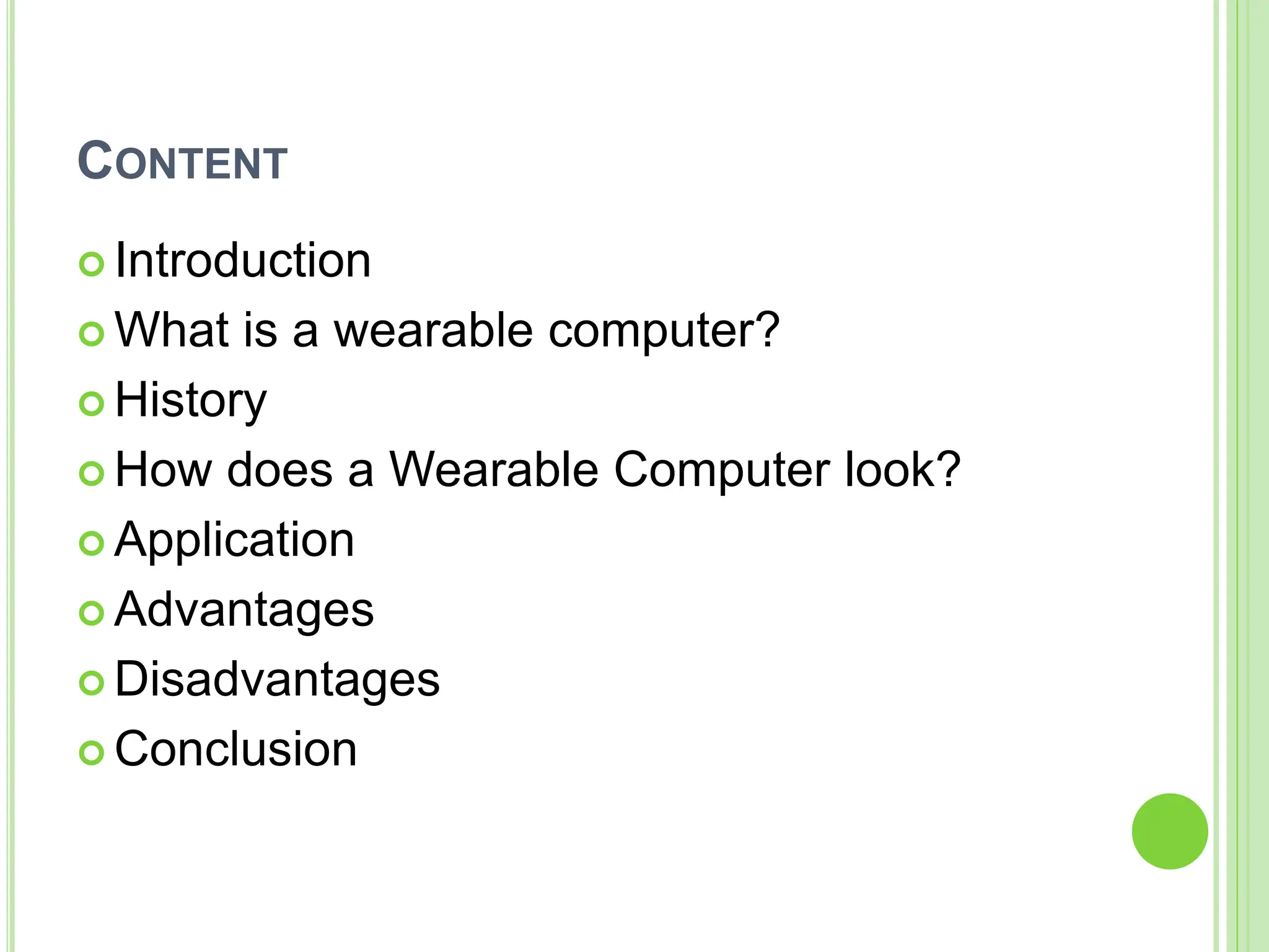 Wearable Computing PPT Presentation Seminar with pdf report | PPTX