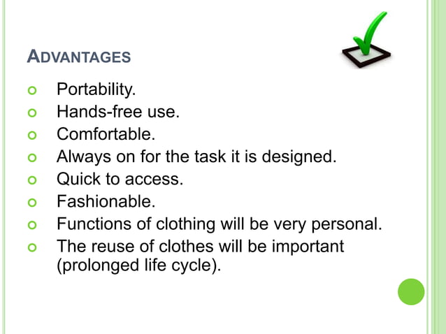 Wearable Computing PPT Presentation Seminar with pdf report | PPTX