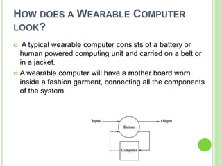 Wearable Computing PPT Presentation Seminar with pdf report | PPTX
