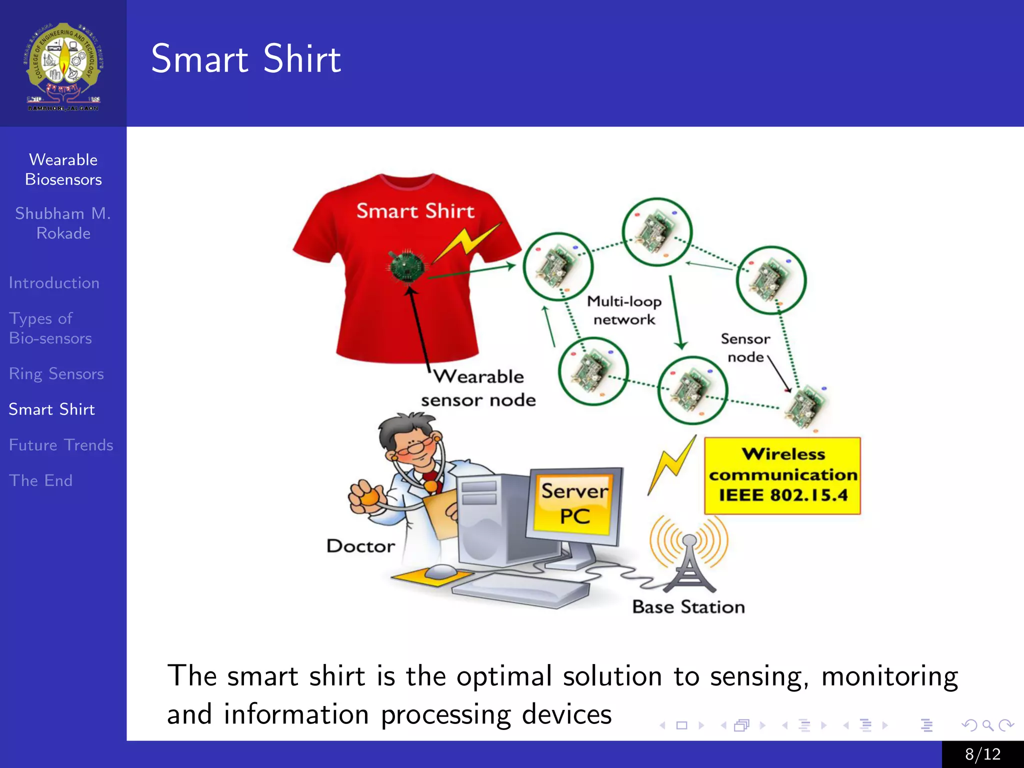 Wearable Biosensors Presentation | PDF