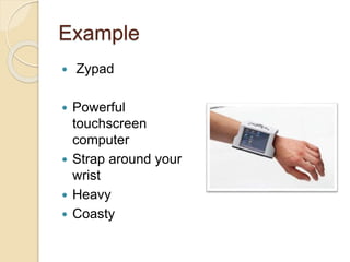 Wearable computer | PPT