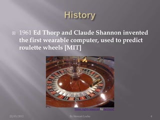 Wearable computing | PPTX