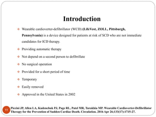 Wearable defibrillator | PPTX