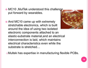 Wearable electronics | PPTX