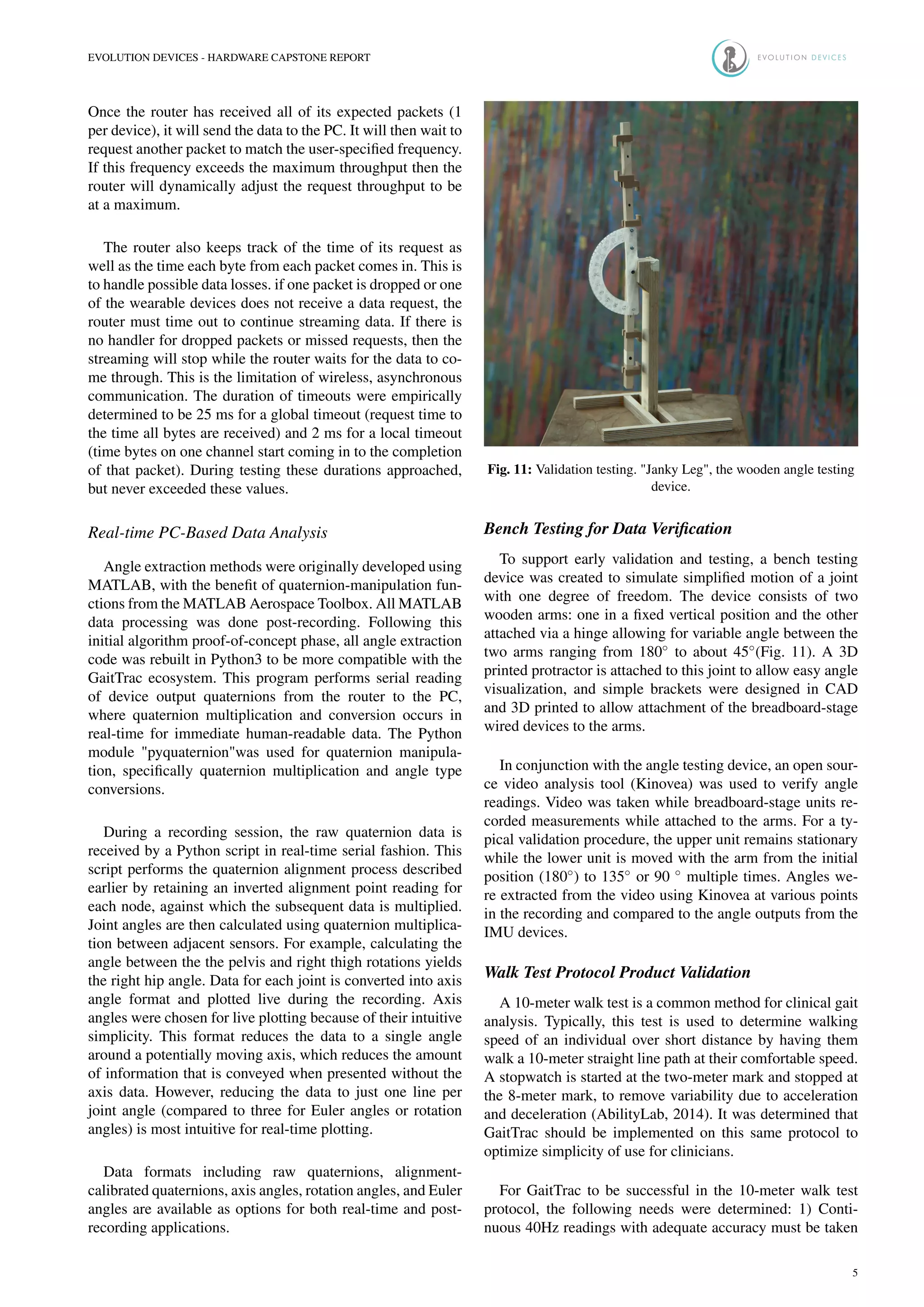 Wearable Motion Tracking For Clinical Gait Analysis Pdf Physical Therapy Wellness