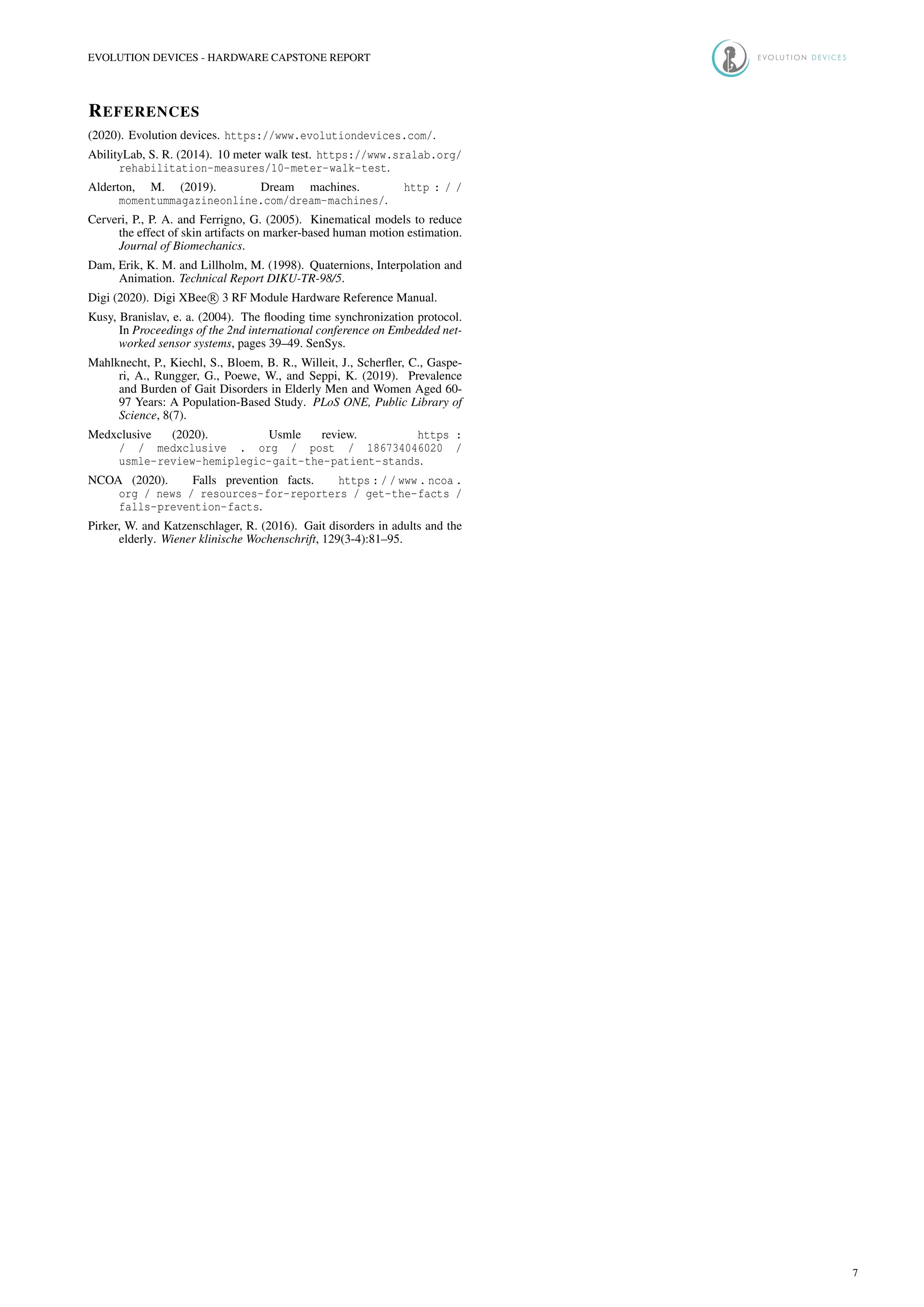 Wearable Motion Tracking For Clinical Gait Analysis Pdf Physical Therapy Wellness