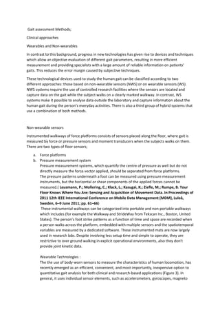 THE Wearable sensors fOR gAIT hUMAN .docx