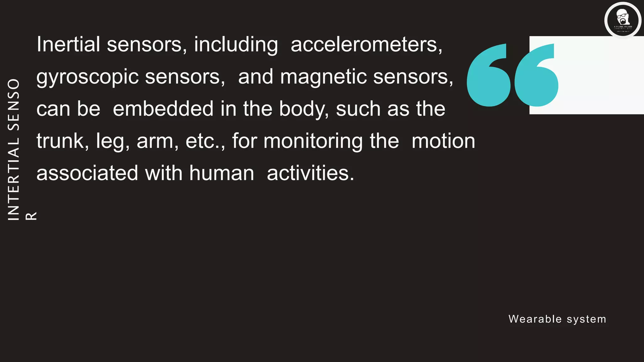 Wearable system sensors | PPT