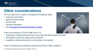 Complying with Wearable Health Device Regulation | PPT
