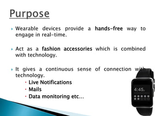 Wearable tech ppt | PPTX