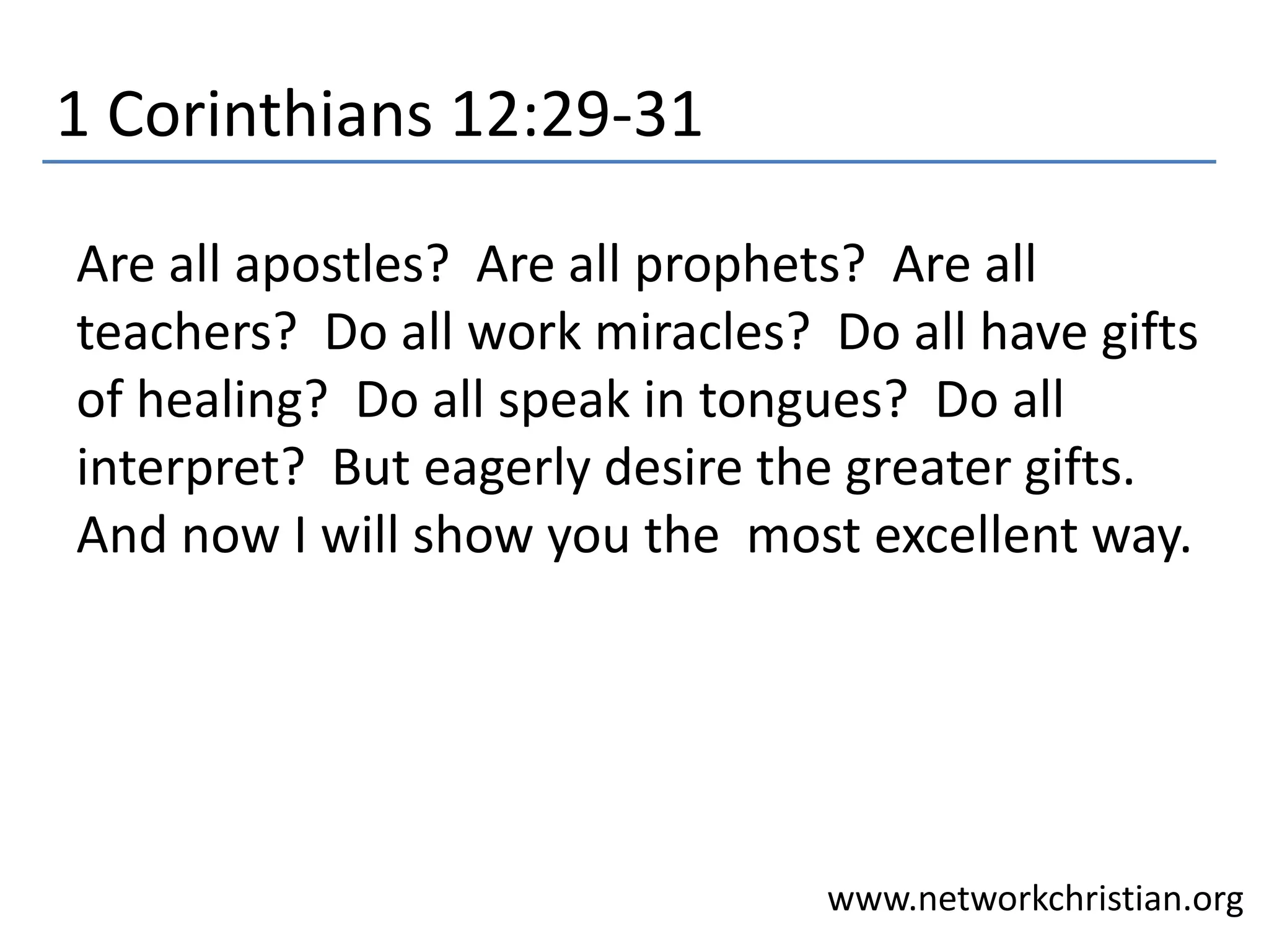 We are ... part 2 (the body of christ 1 corinthians 12 12 31) | PPTX