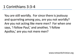 We are ... part 3 (the temple of god 1 corinthians 3 1 23) | PPTX