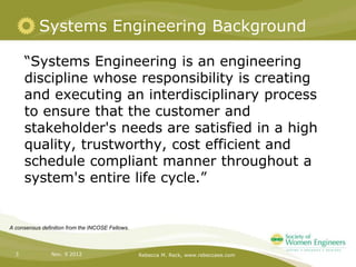 We Are All Systems Engineers and Why That is Important | PPTX