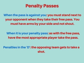 Netball basic rules presentation | PDF