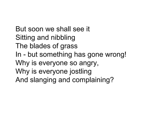 We are going to see the rabbit | PPT