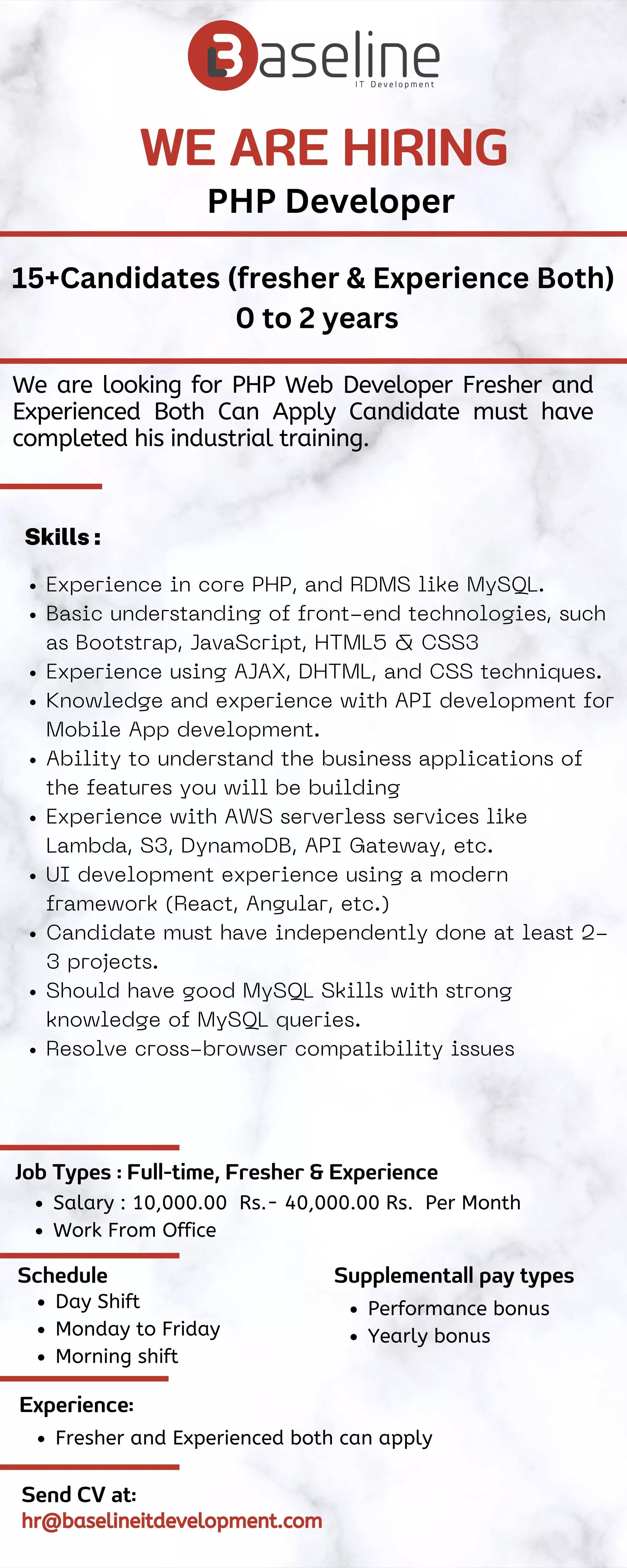 WE ARE HIRING PHP Developer.pdf