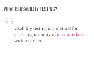 Usability Testing for Beginners Tijana Tasich, Digitelling Agency (UK ...