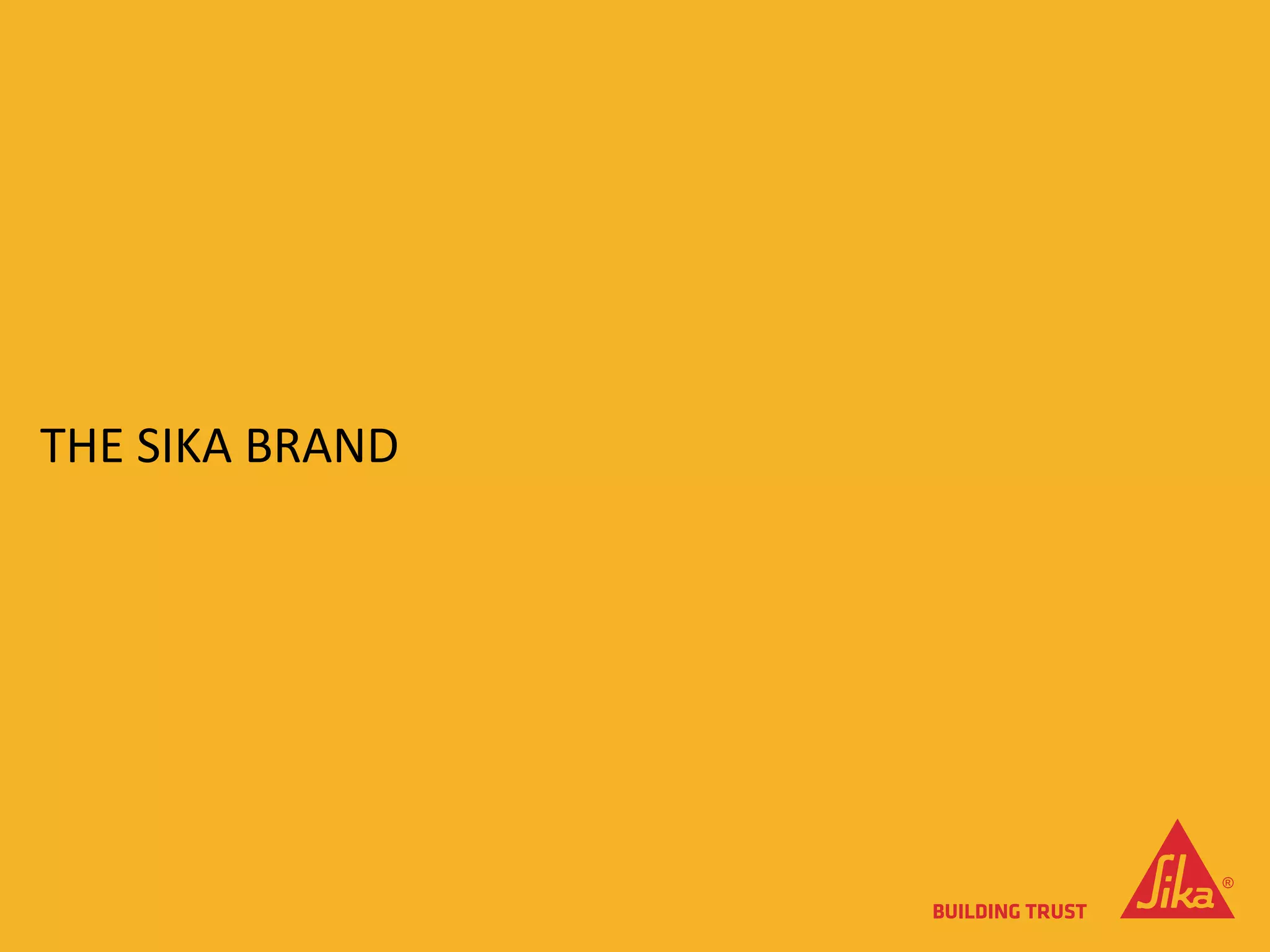 We Are Sika 2017 | PPTX