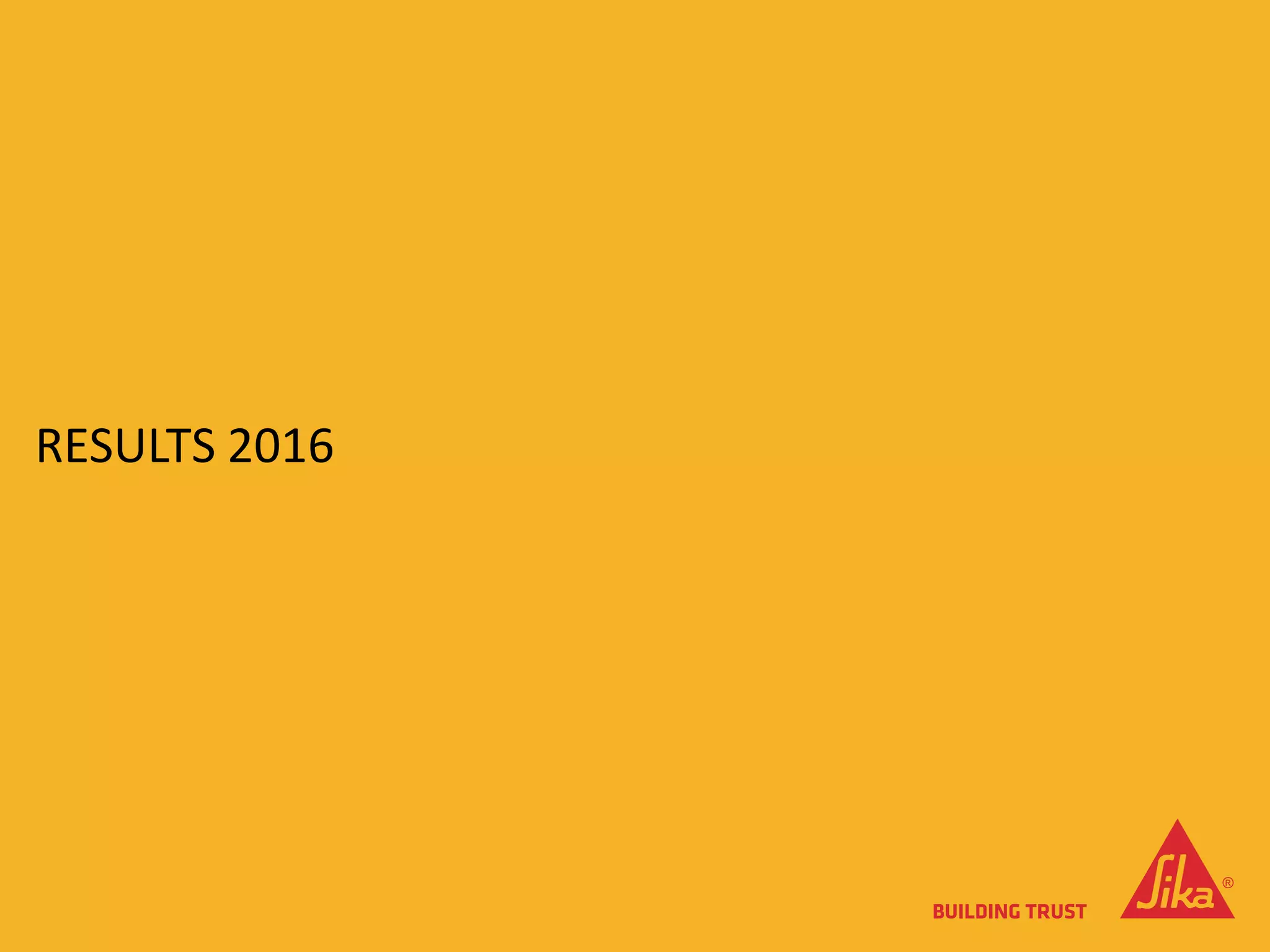 We Are Sika 2017 | PPTX