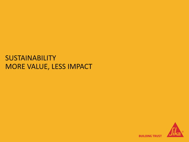 We Are Sika 2017 | PPTX | Business | Business and Finance