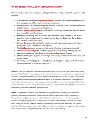 Digital in 2016 Executive Summary | PDF