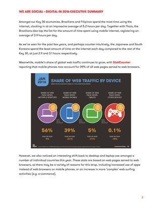 Digital in 2016 Executive Summary | PDF