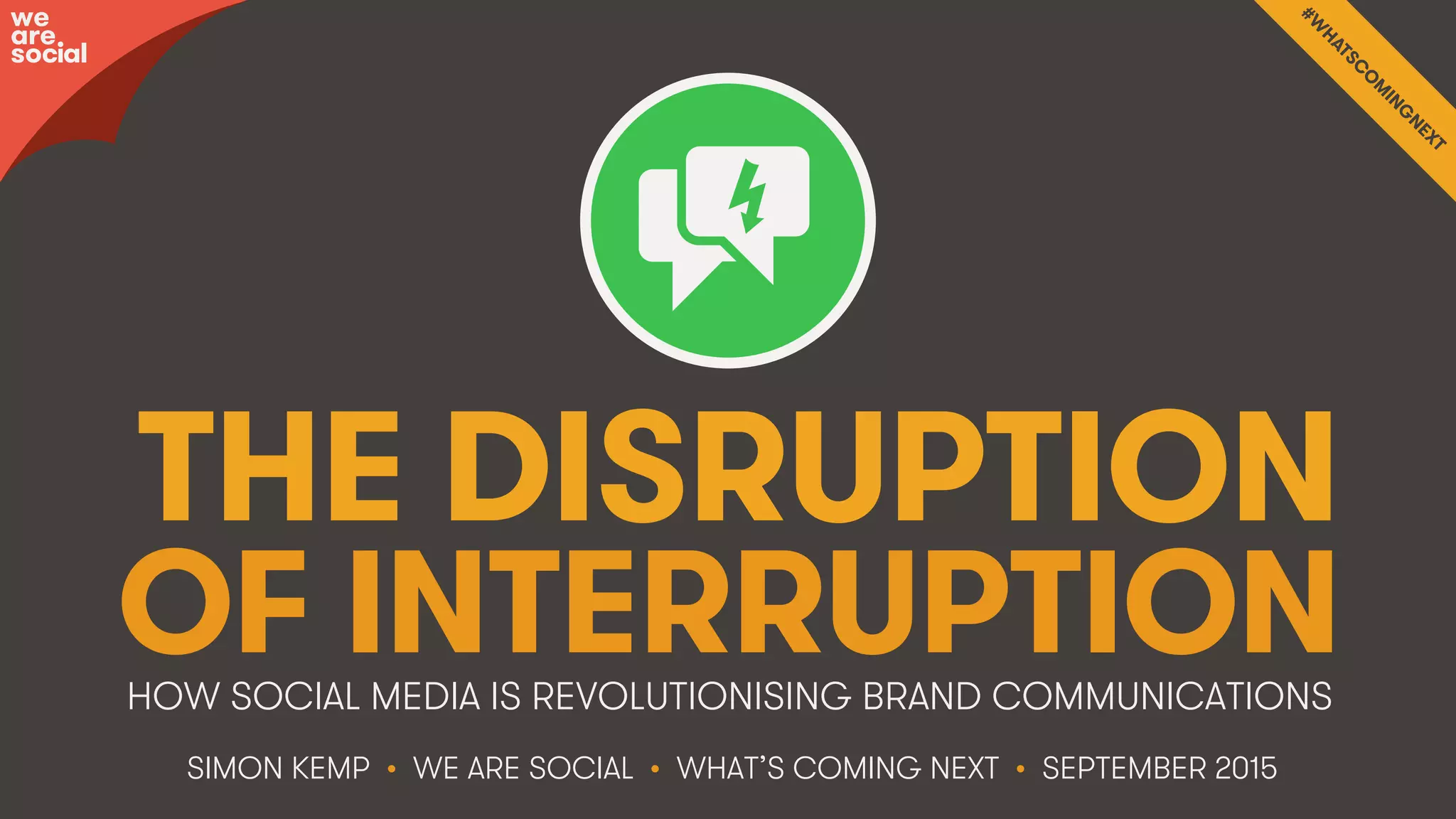 The Disruption Of Interruption | PPT