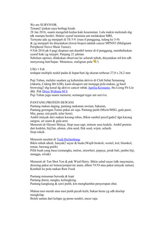 We are survivor | DOC