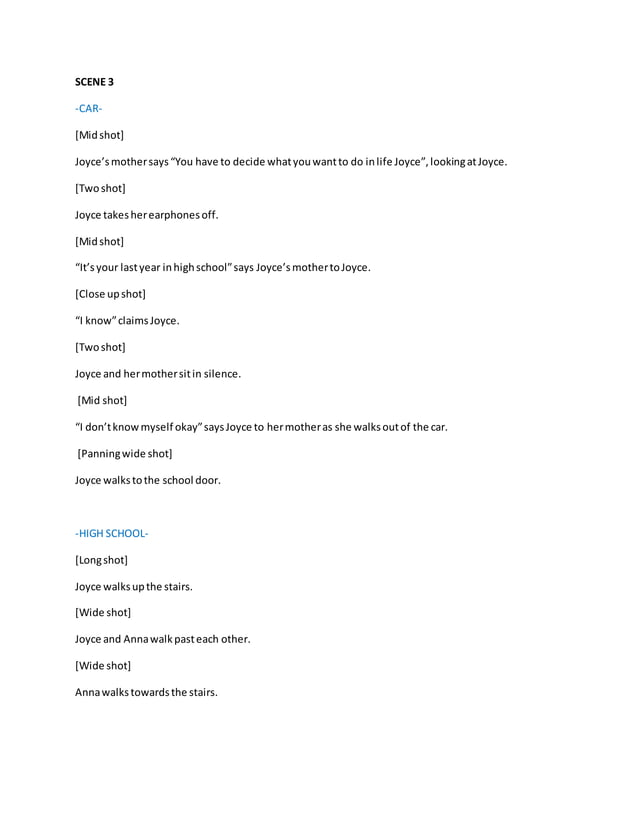 We are trying SCREENPLAY | DOCX | Screenwriting | Content Production