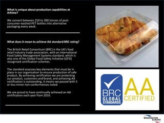 Waddington Europe Arklow | PPTX