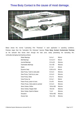 Wear metal analysis | PDF