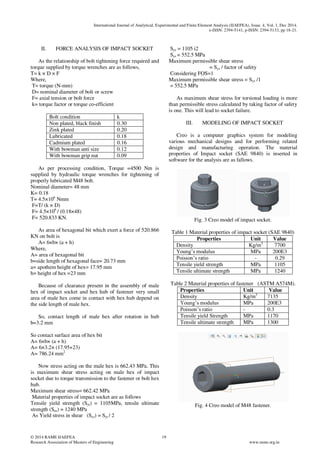 Finite Element Analysis of Impact Socket Used In Hydraulic Torque ...
