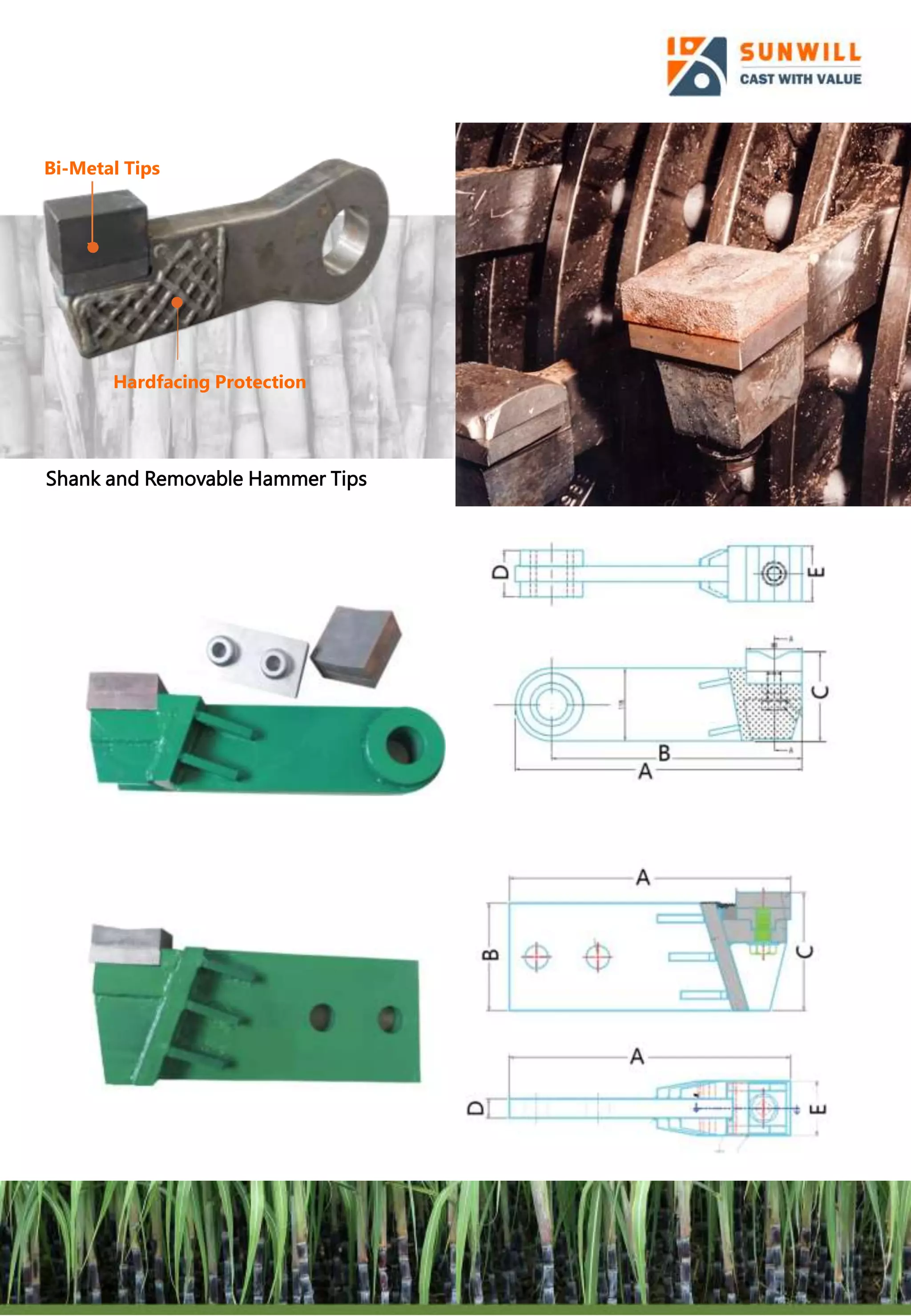 Wear Parts for Sugarcane Shredder.pptx