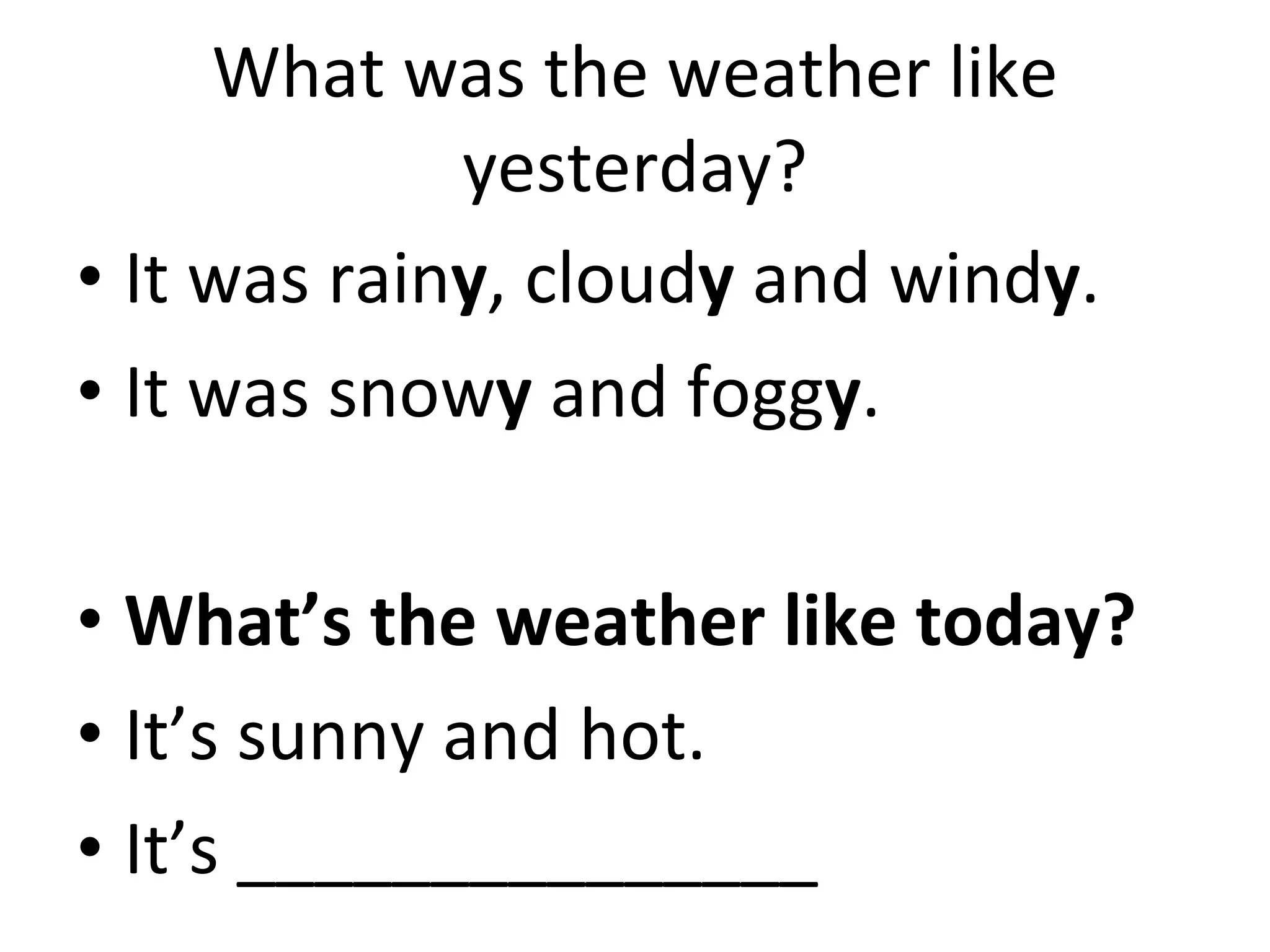 Weather | PPT
